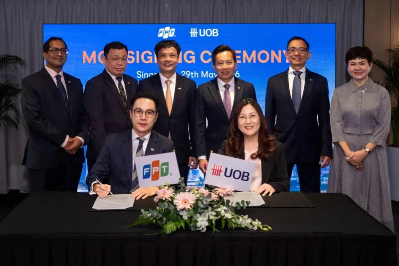 UOB inks MOU with Vietnam's FPT to modernise banking with AI and cloud