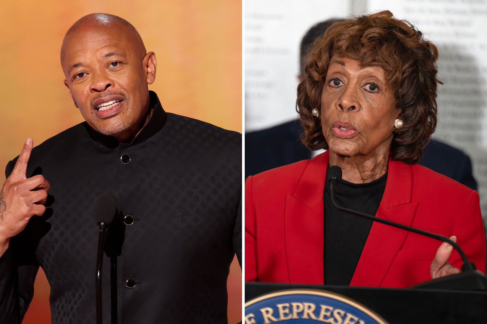 Dr. Dre and far-left congresswoman Maxine Waters go to war over ‘vital ...