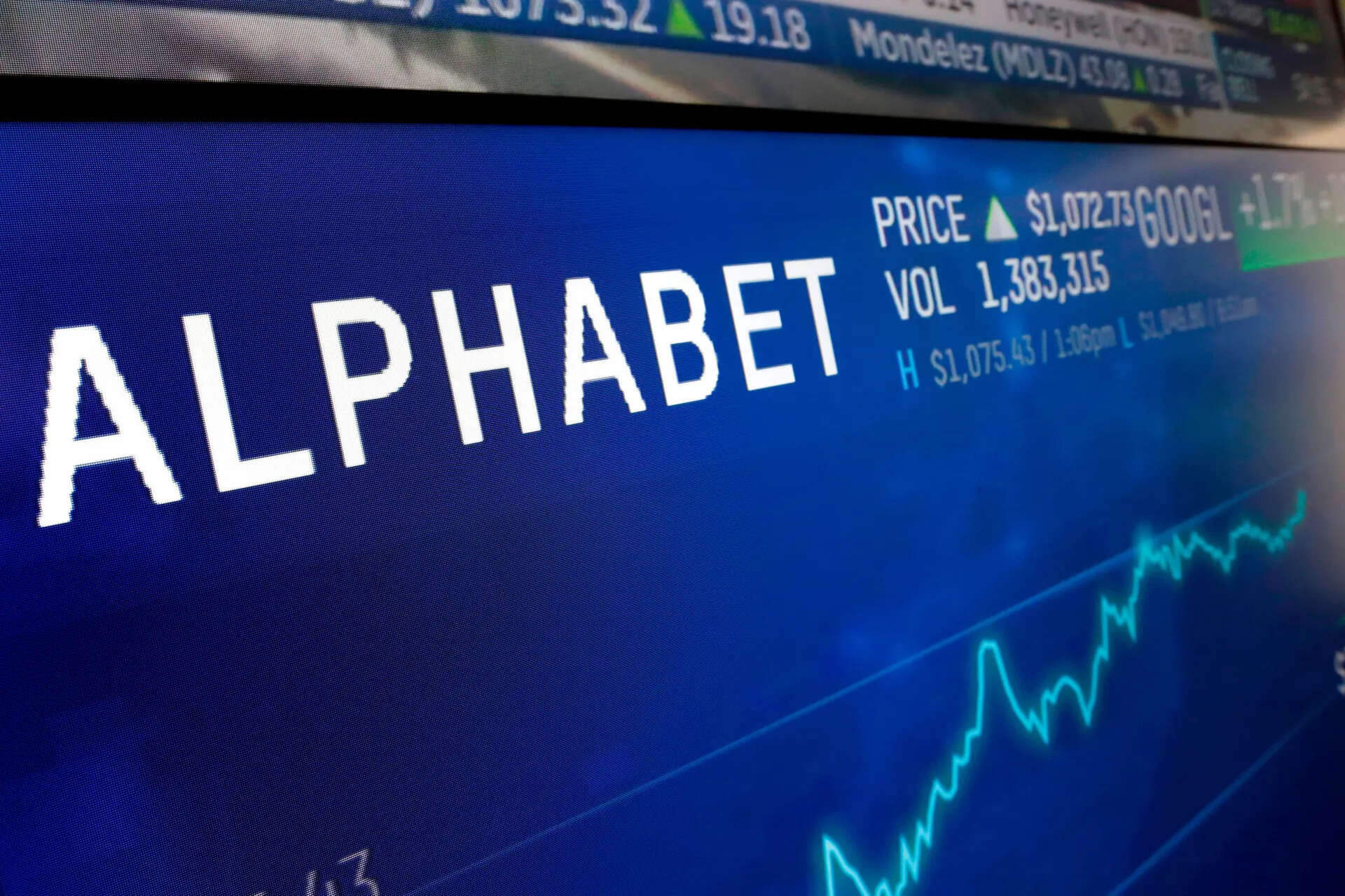 Alphabet stock price jumps as Google parent plans $80 billion ...