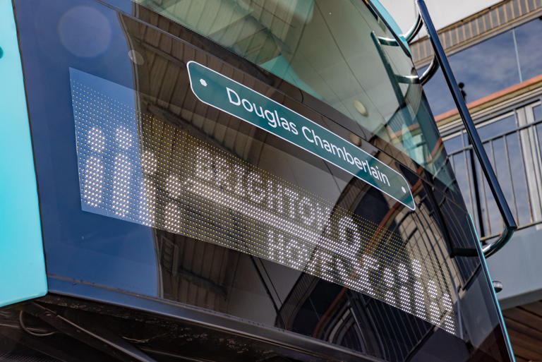 New 'Douglas Chamberlain' electric bus celebrates legacy of cardiac pioneer
