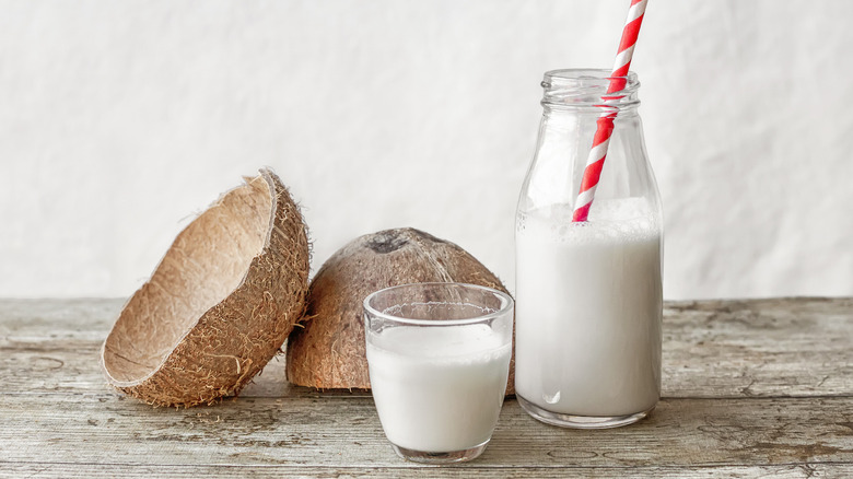 The difference between coconut milk and coconut cream