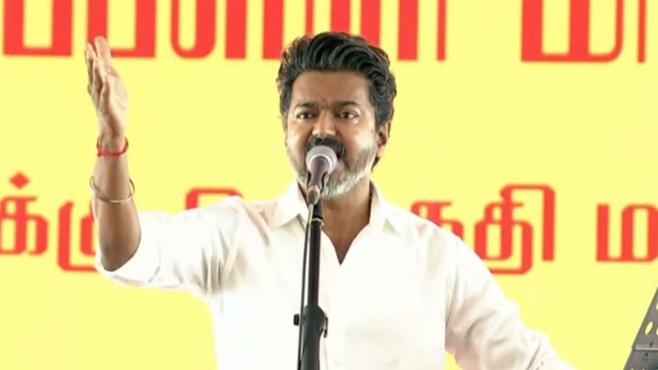 Vijay slams Stalin's DMK govt over drug crisis, women's safety