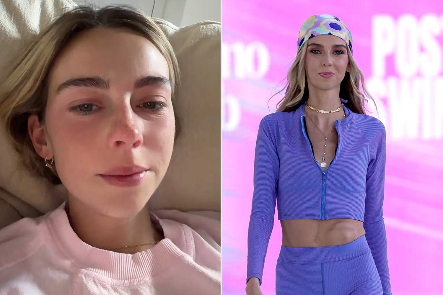 Sydney Towle, 26, reveals she is going back to hospital after 'pushing ...