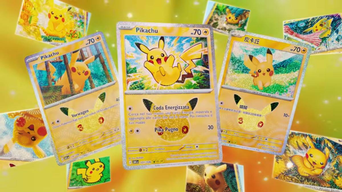 Pokemon TCG 30th Celebration Expansion Only Has Foil Cards