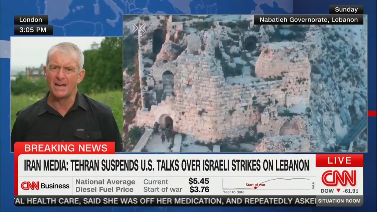 Iranian state media says talks with US suspended as missiles fired at ...