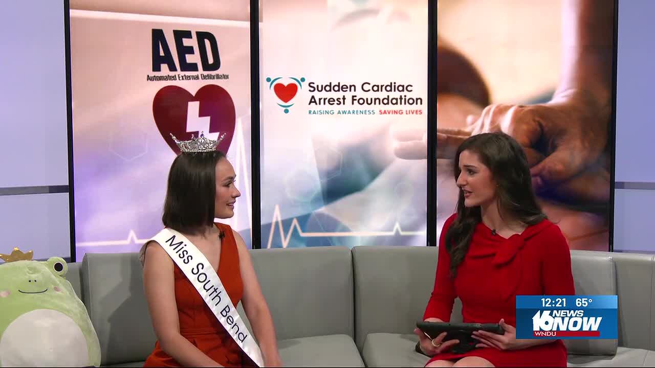 Miss South Bend promotes CPR, AED training during CPR and AED Awareness ...