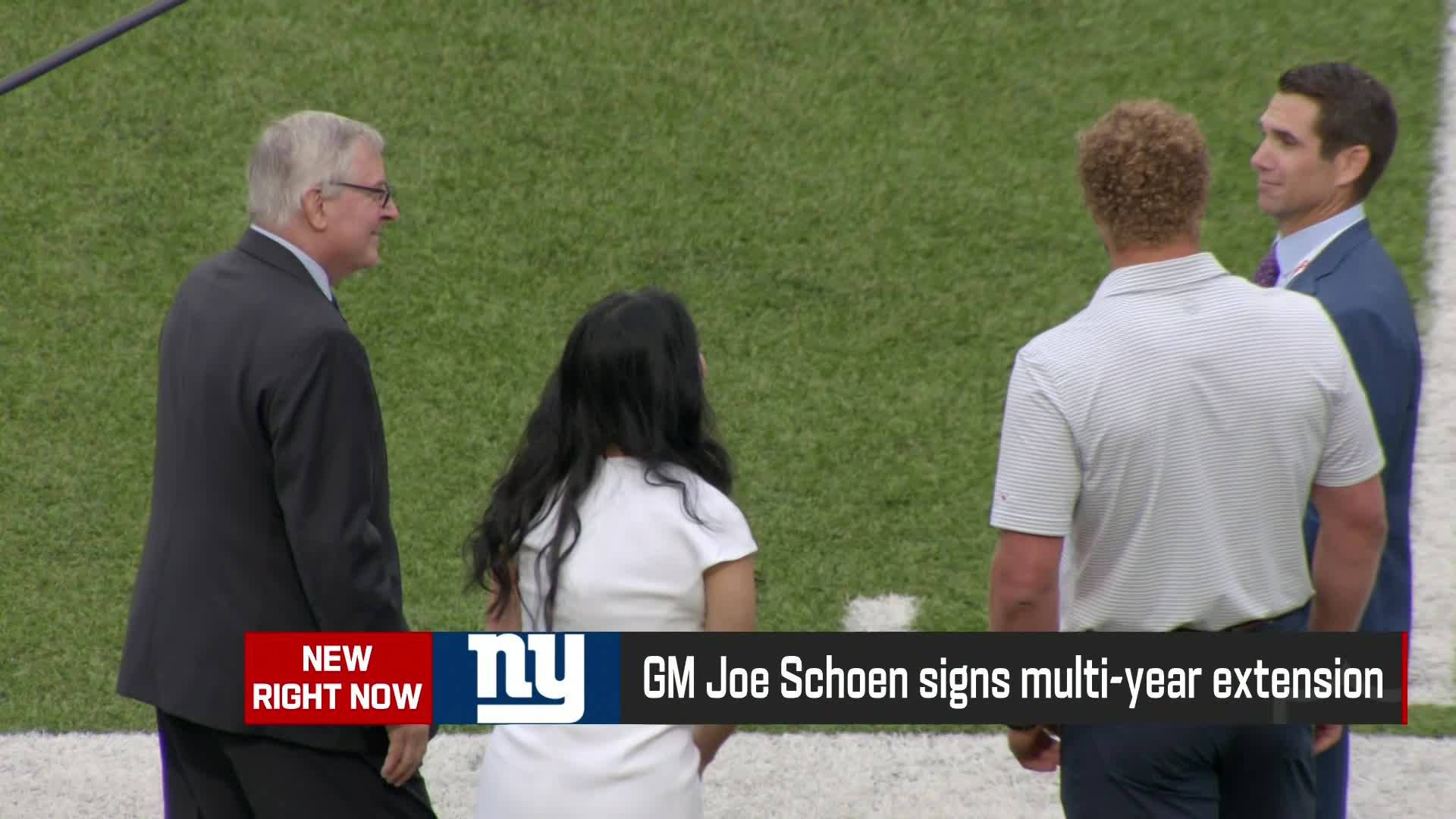 'The Insiders' react to Giants GM Joe Schoen signing multi-year extension