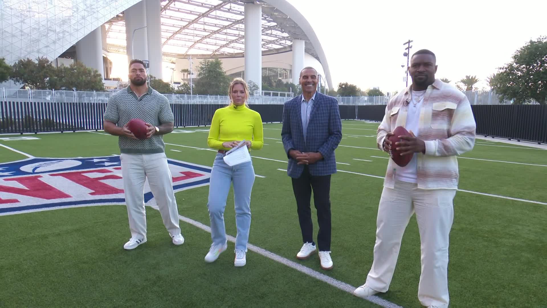 'GMFB' plays trivia about Herm Edwards' career as a player and coach