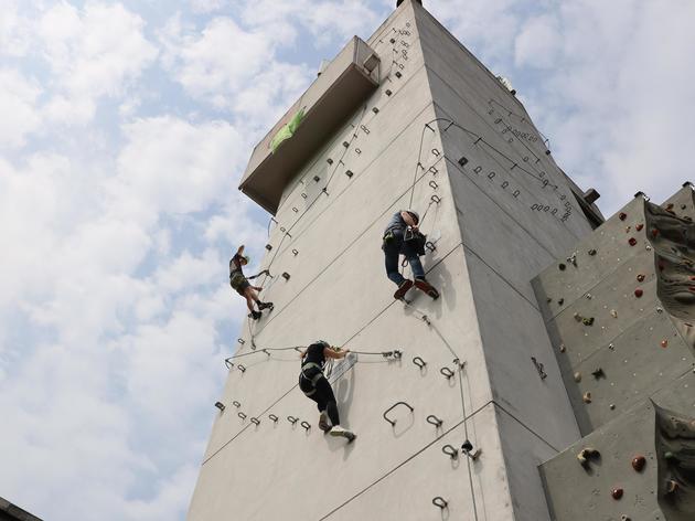DAV weiht drei neue Klettersteige am Schlauchturm ein
