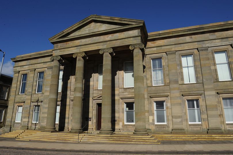 Rowdy man frightened pregnant partner by turning up drunk at Larkhall flat