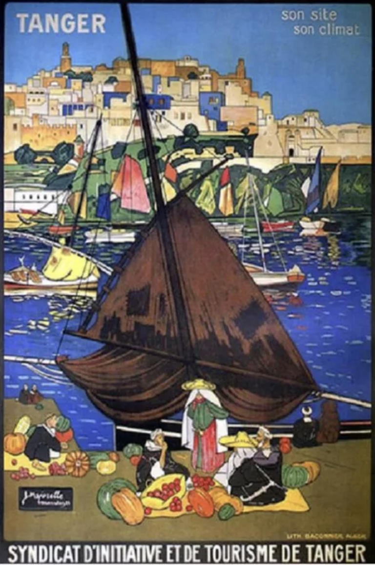 Morocco in old tourism posters: A colonial story