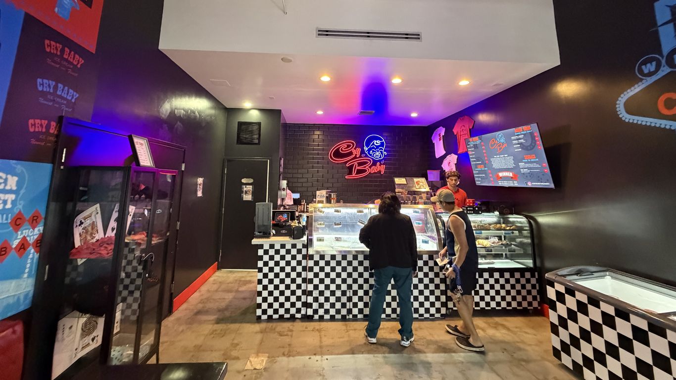 Cry Baby Creamery is Miami's best ice cream shop, Axios readers say