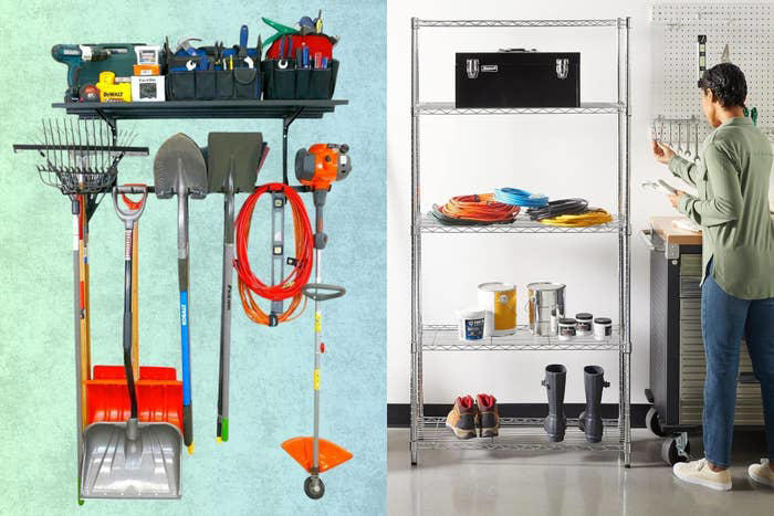 What experts recommend to organize your garage and basement