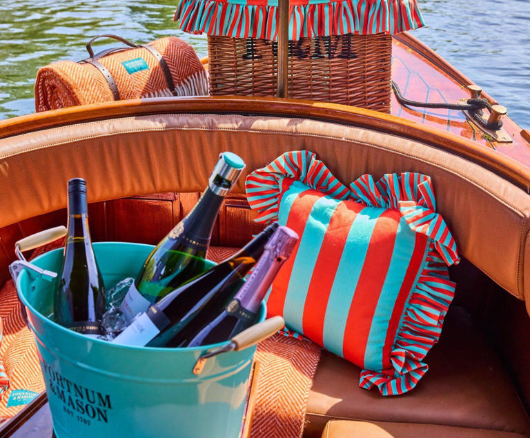 Fortnum & Mason is charging £1,000 for a picnic on this boat