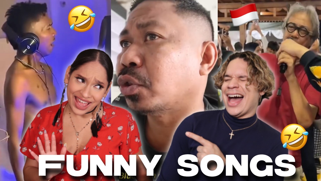 Latinos react to Indonesian hit funny songs for the first time