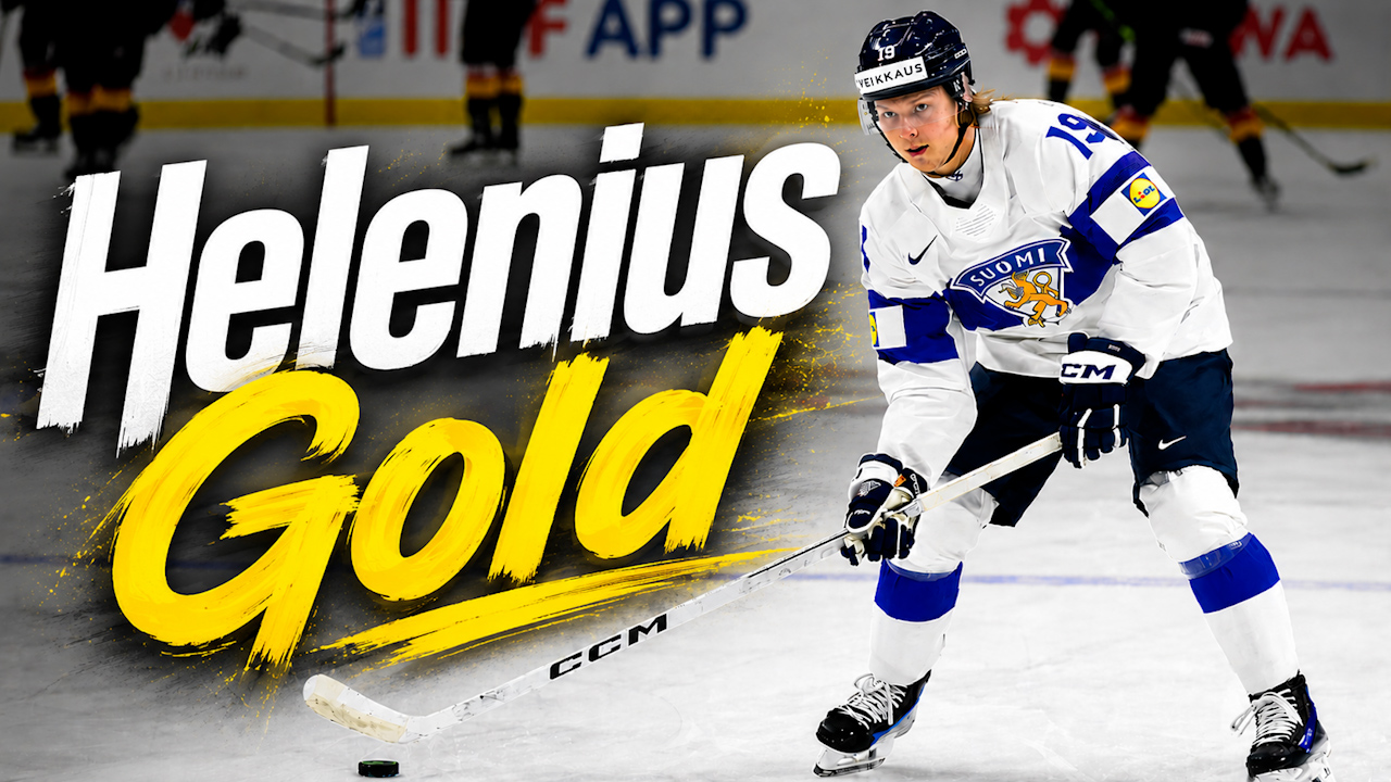 Finland wins gold: Sabres' Konsta Helenius delivers championship moment