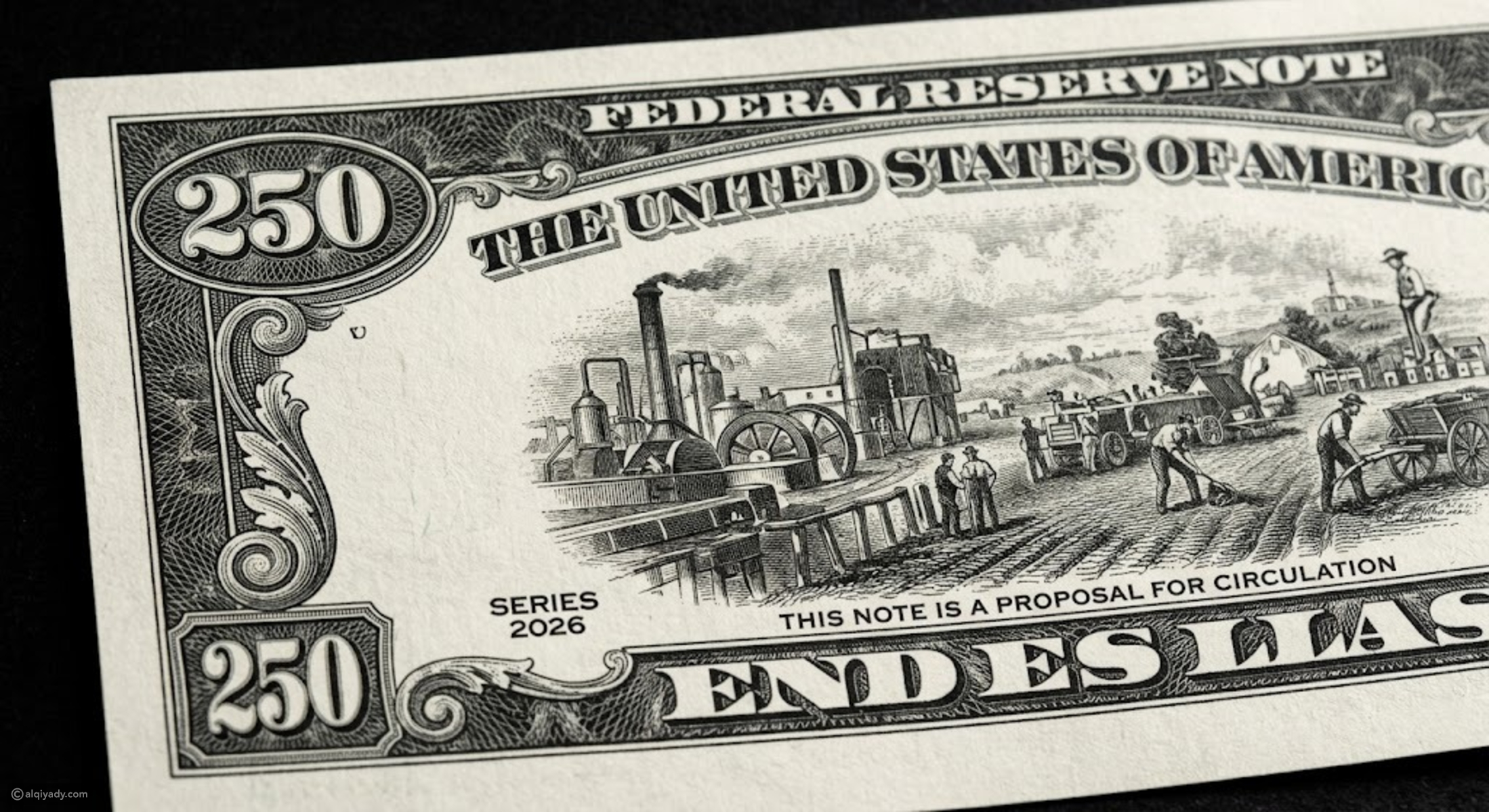 The curious story behind the $250 bill — and why Trump is involved