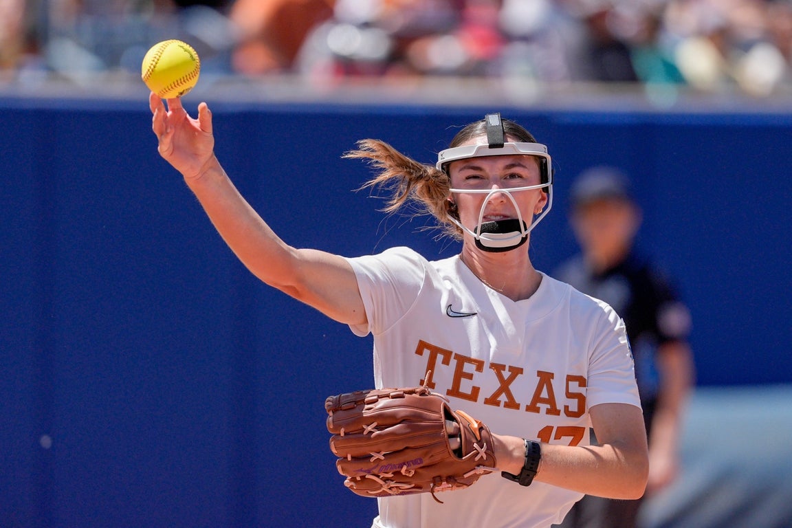 Teagan Kavan is leading Texas softball’s championship charge, in photos