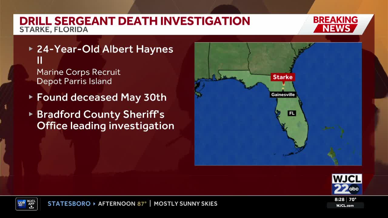 Parris Island drill instructor found dead