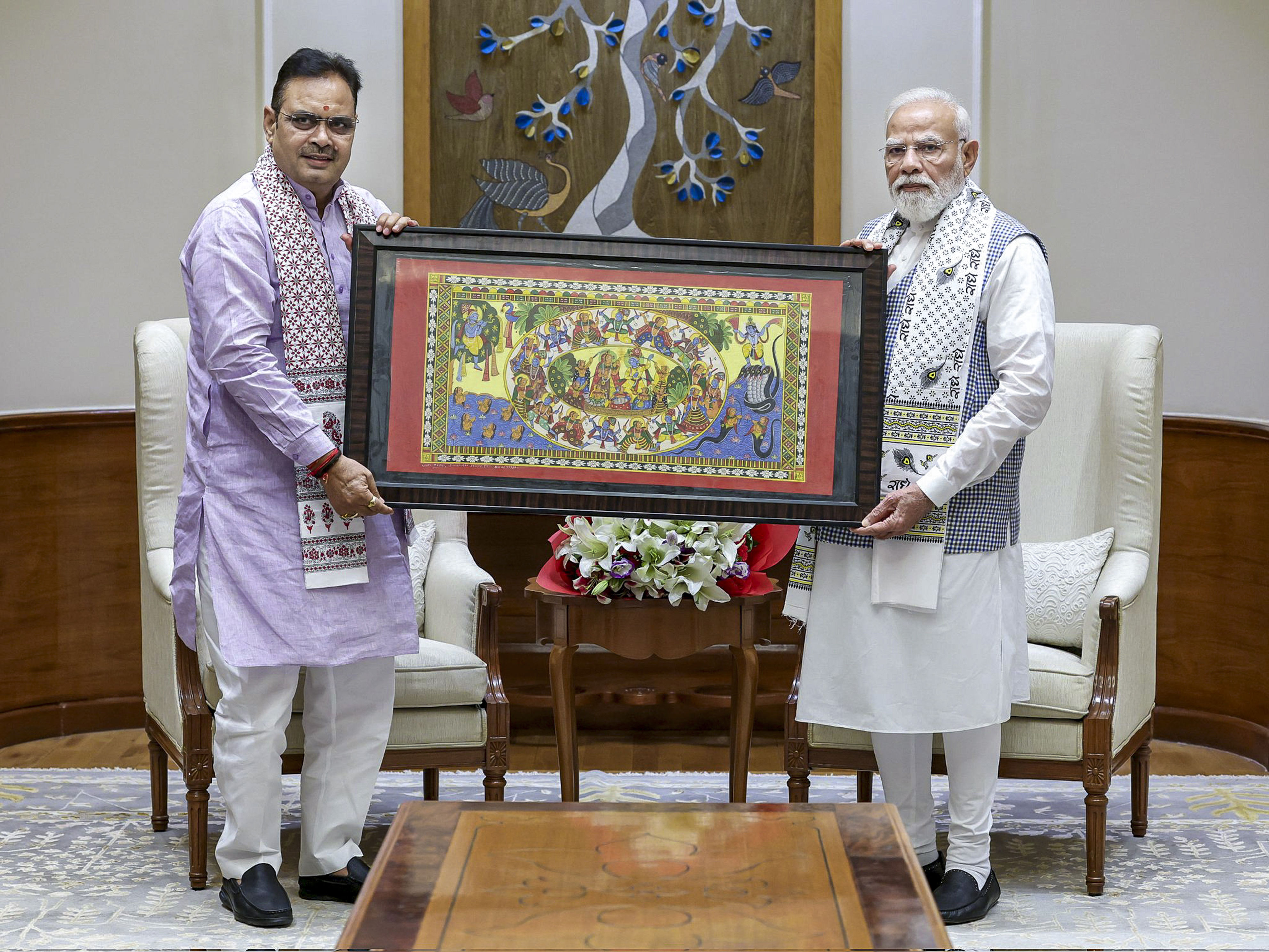 Rajasthan CM calls on PM Modi in Delhi; discusses governance, public ...