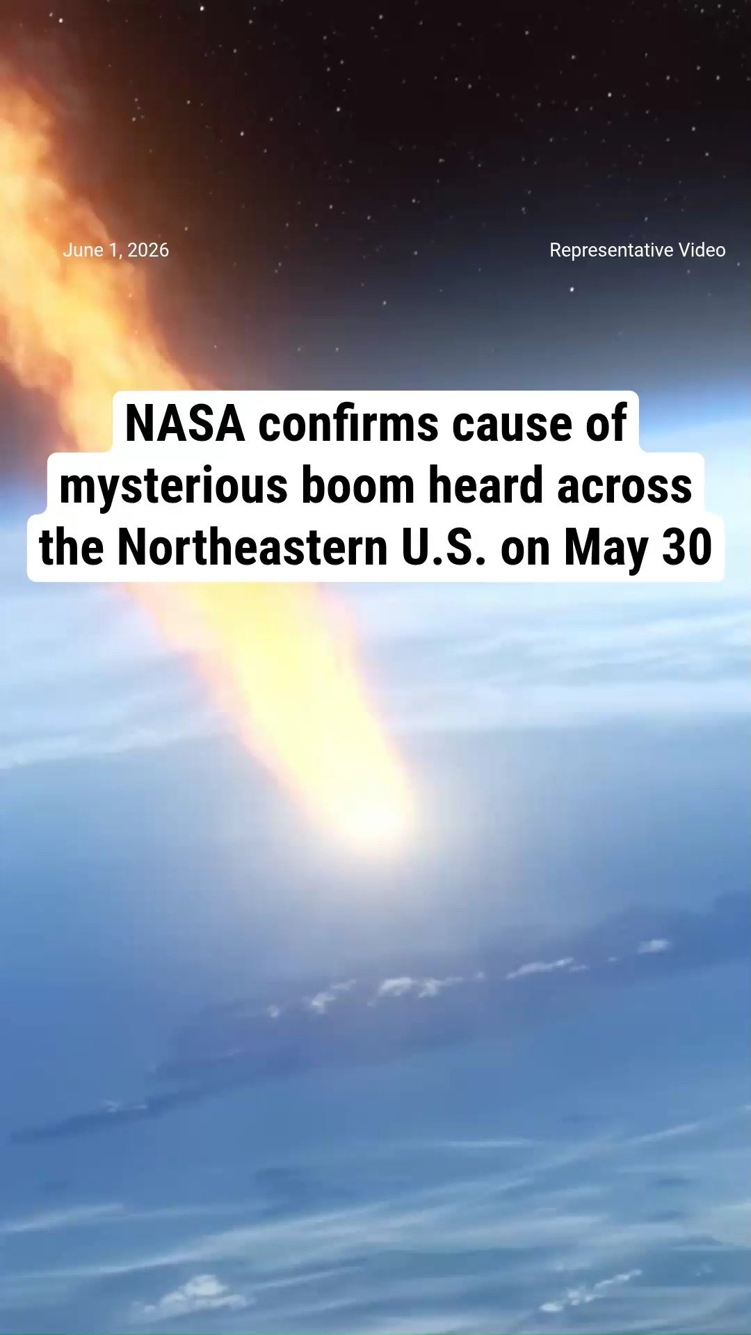 NASA confirms cause of mysterious boom heard across the northeastern US ...
