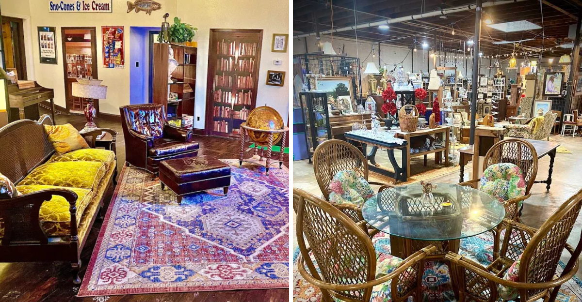 This Texas marketplace hides a speakeasy style lounge behind rooms ...