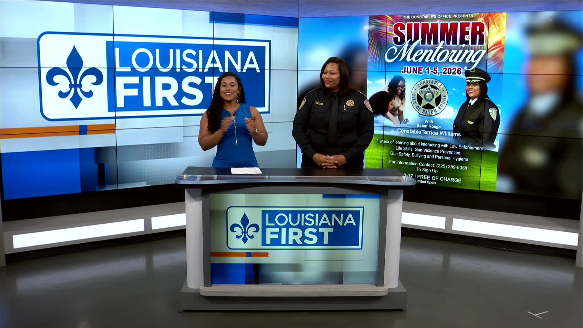 Baton Rouge constable to host summer mentoring program for youth