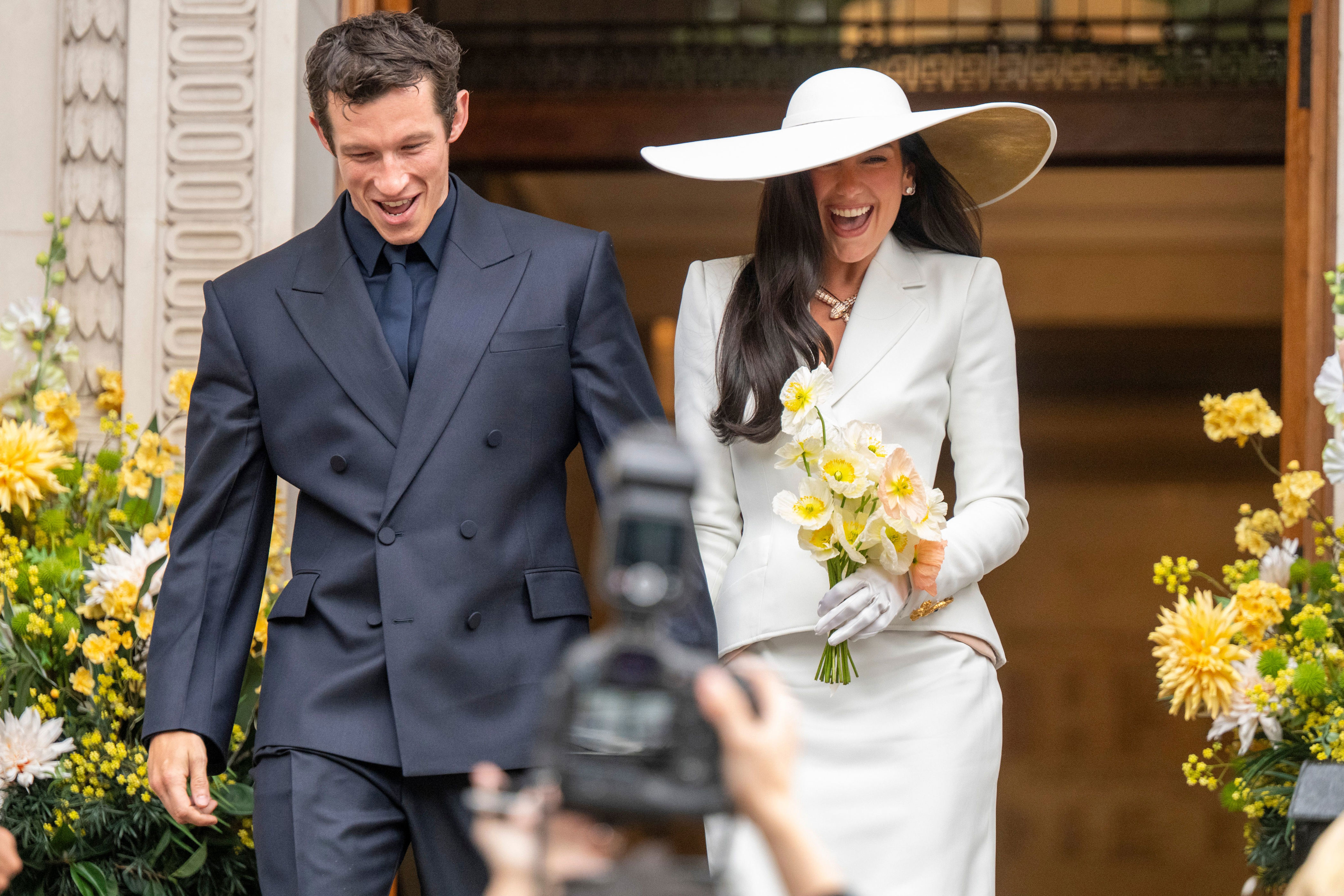 Dua Lipa’s ‘shaky’ husband Callum Turner was ‘in tears’ during ...