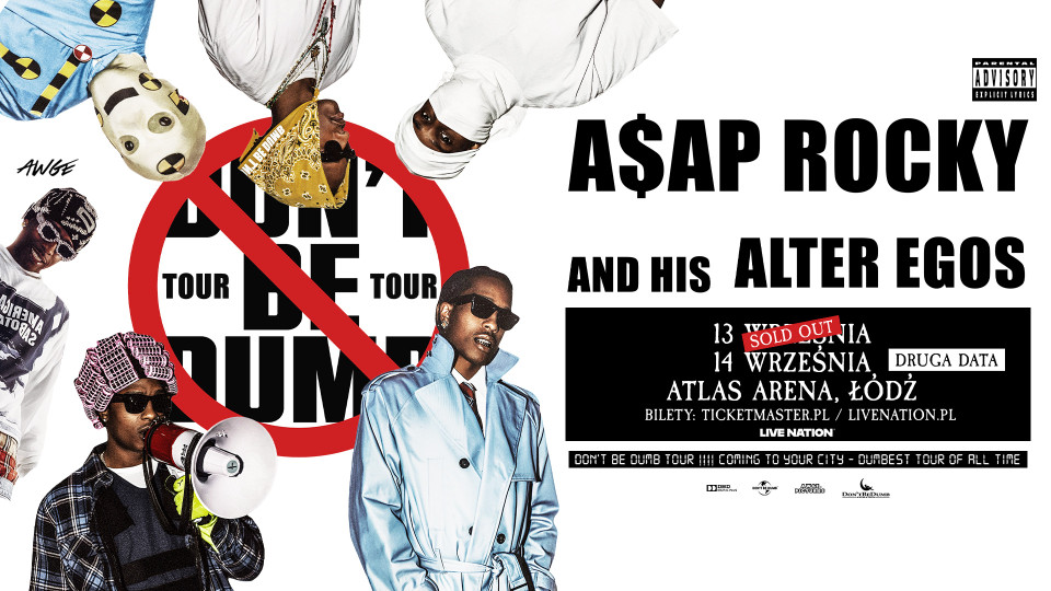A$AP Rocky w Polsce. Drugi koncert w Atlas Arenie
