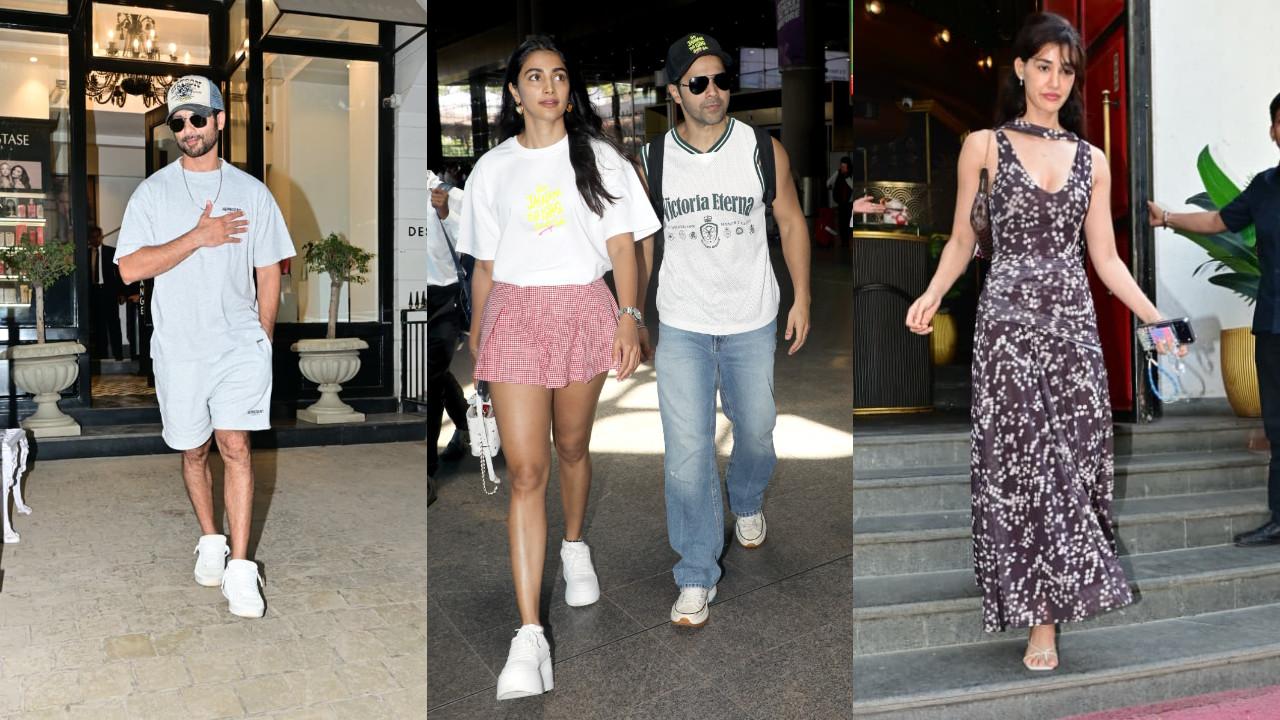 Spotted in the city, Shahid Kapoor, Varun Dhawan, Disha Patani and more