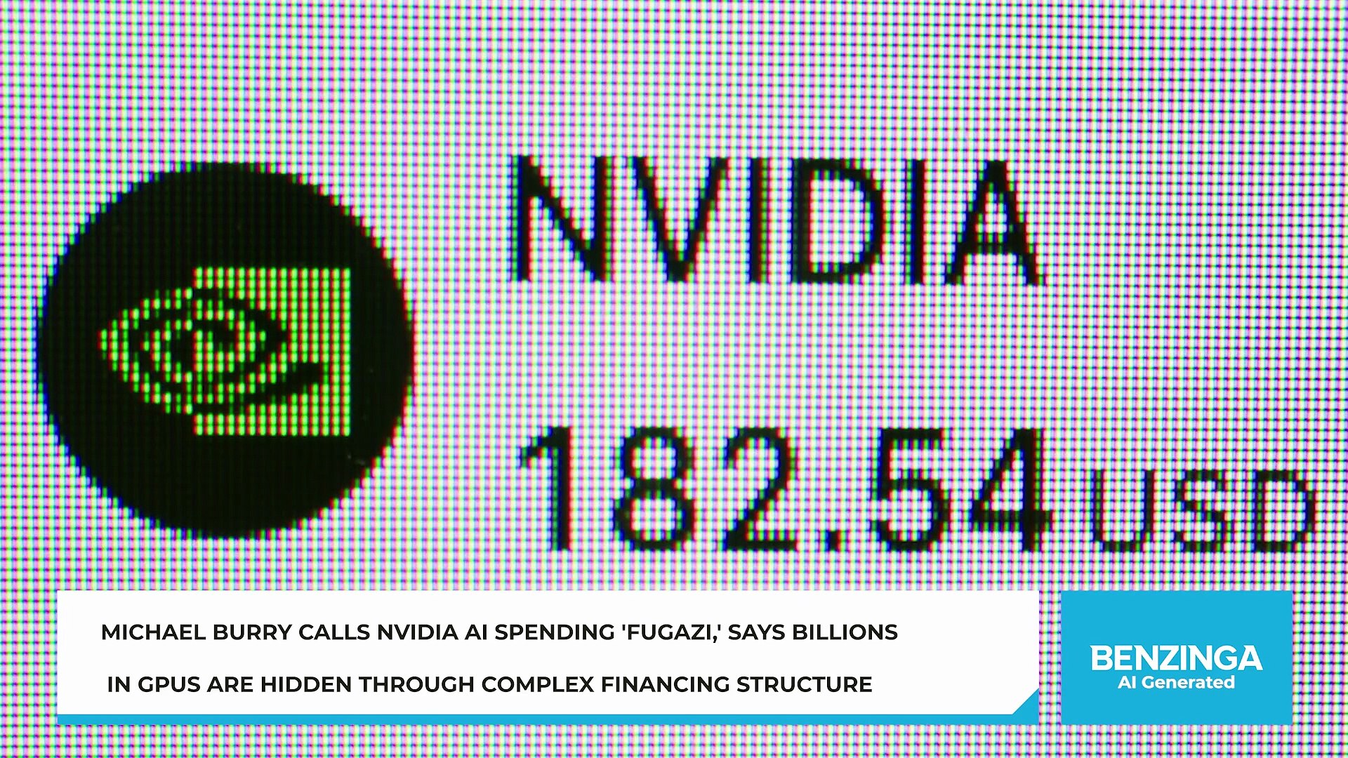 Nvidia a 'fugazi,' says Burry