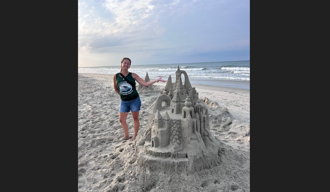 Garish sandcastles appearing on NC beaches come under fire for ...