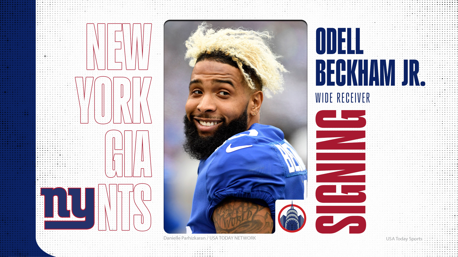 New York Giants make reunion official, sign Odell Beckham Jr.