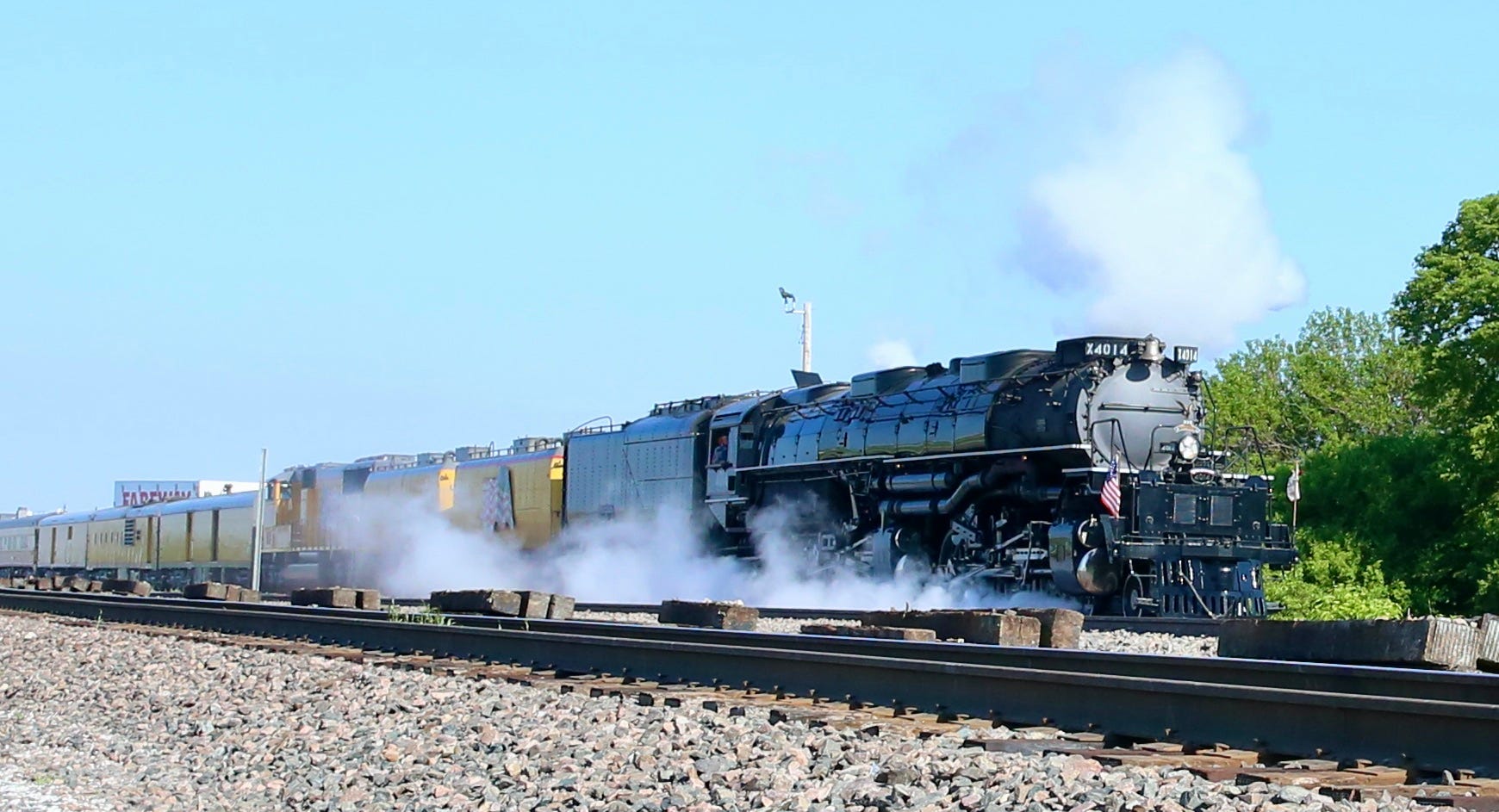 'Big Boy' train in Iowa for America 250 tour. Here's where to see it.