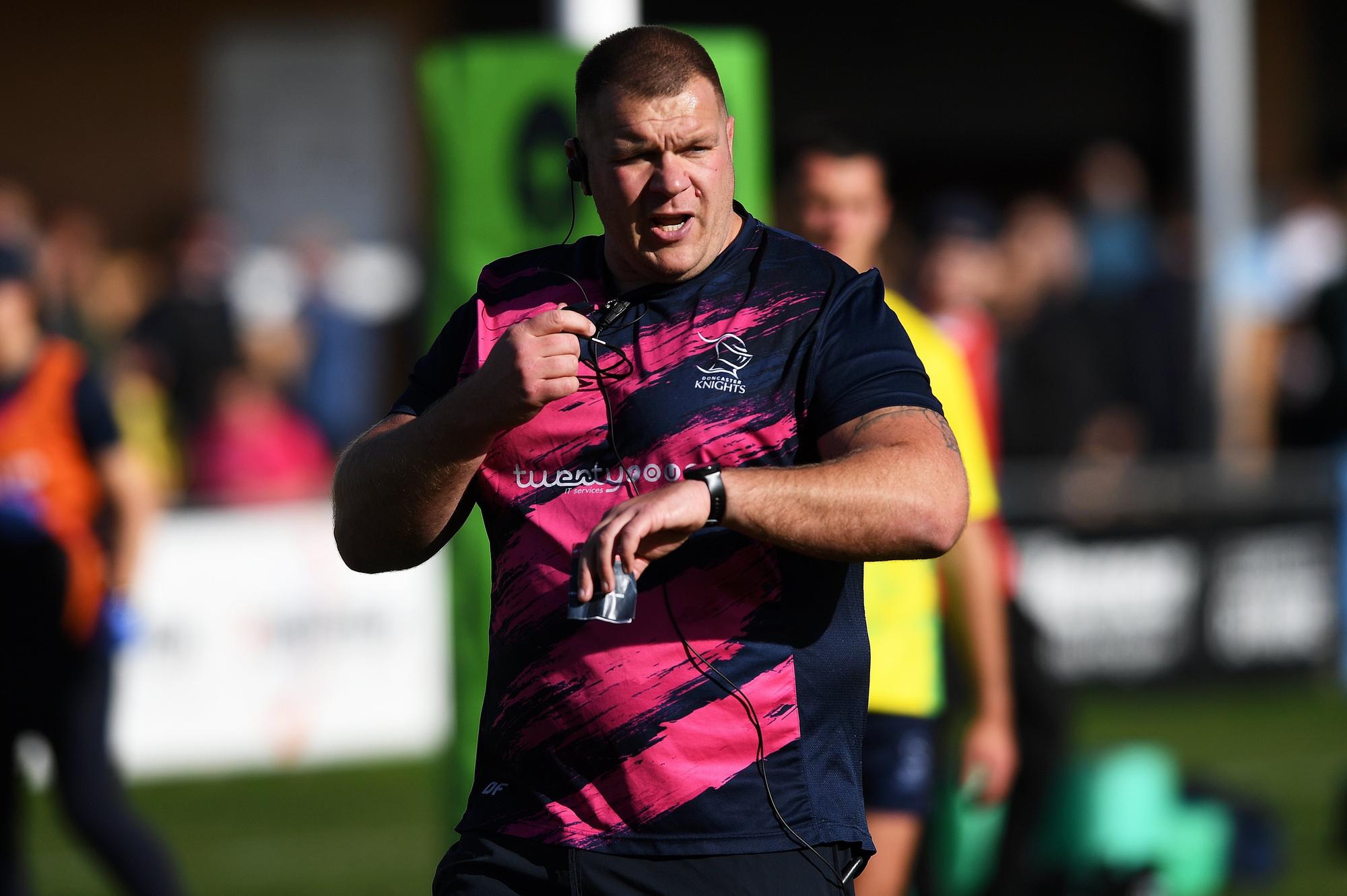 Doncaster Knights 'assessing options' as head coach Darren Fearn ...