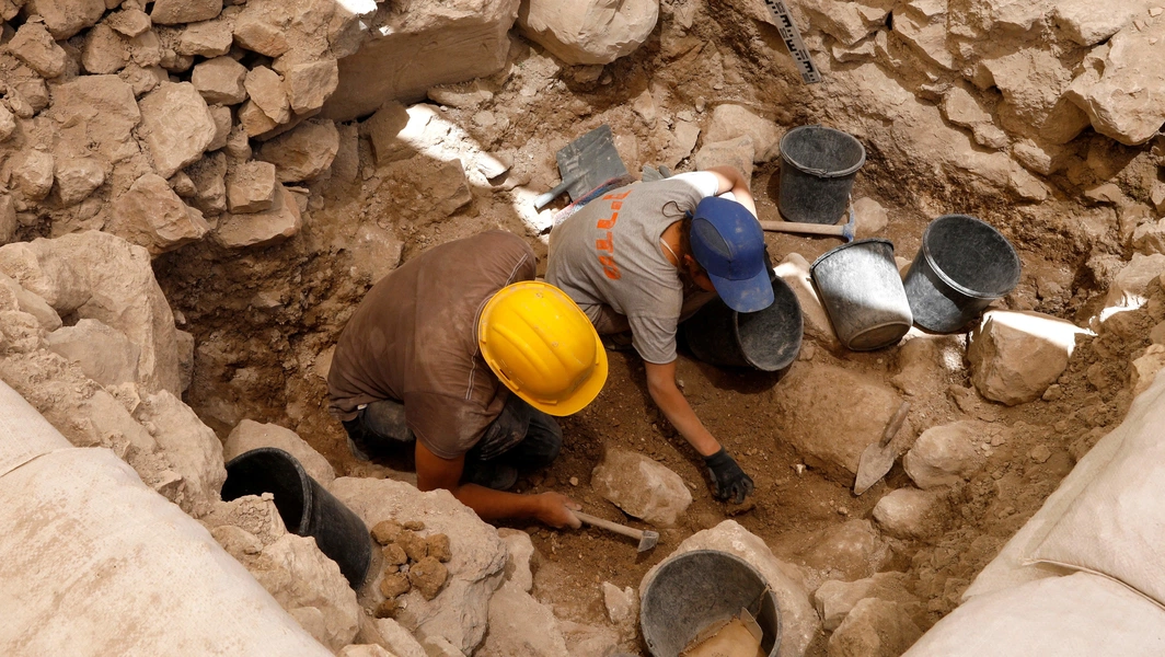 3,000-year-old moat of ancient Jerusalem