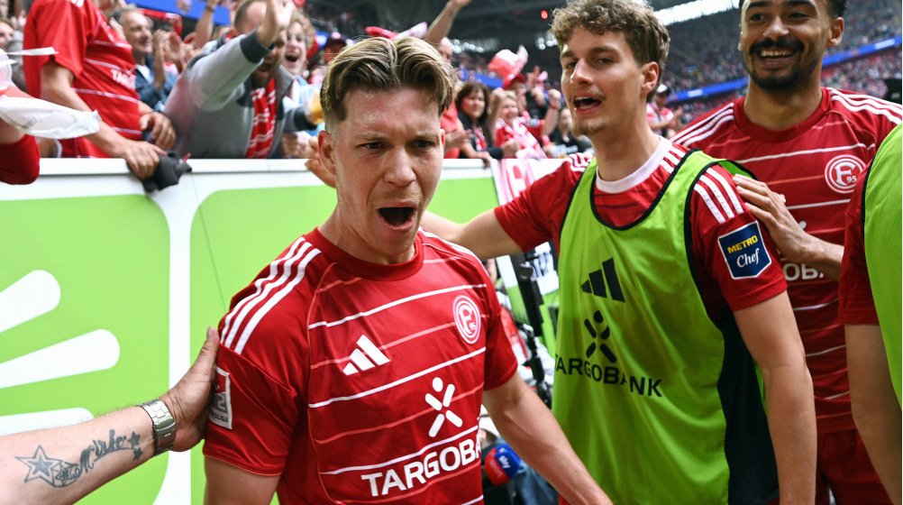 Werder Bremen: Einigung mit Cedric Itten von Fortuna Düsseldorf