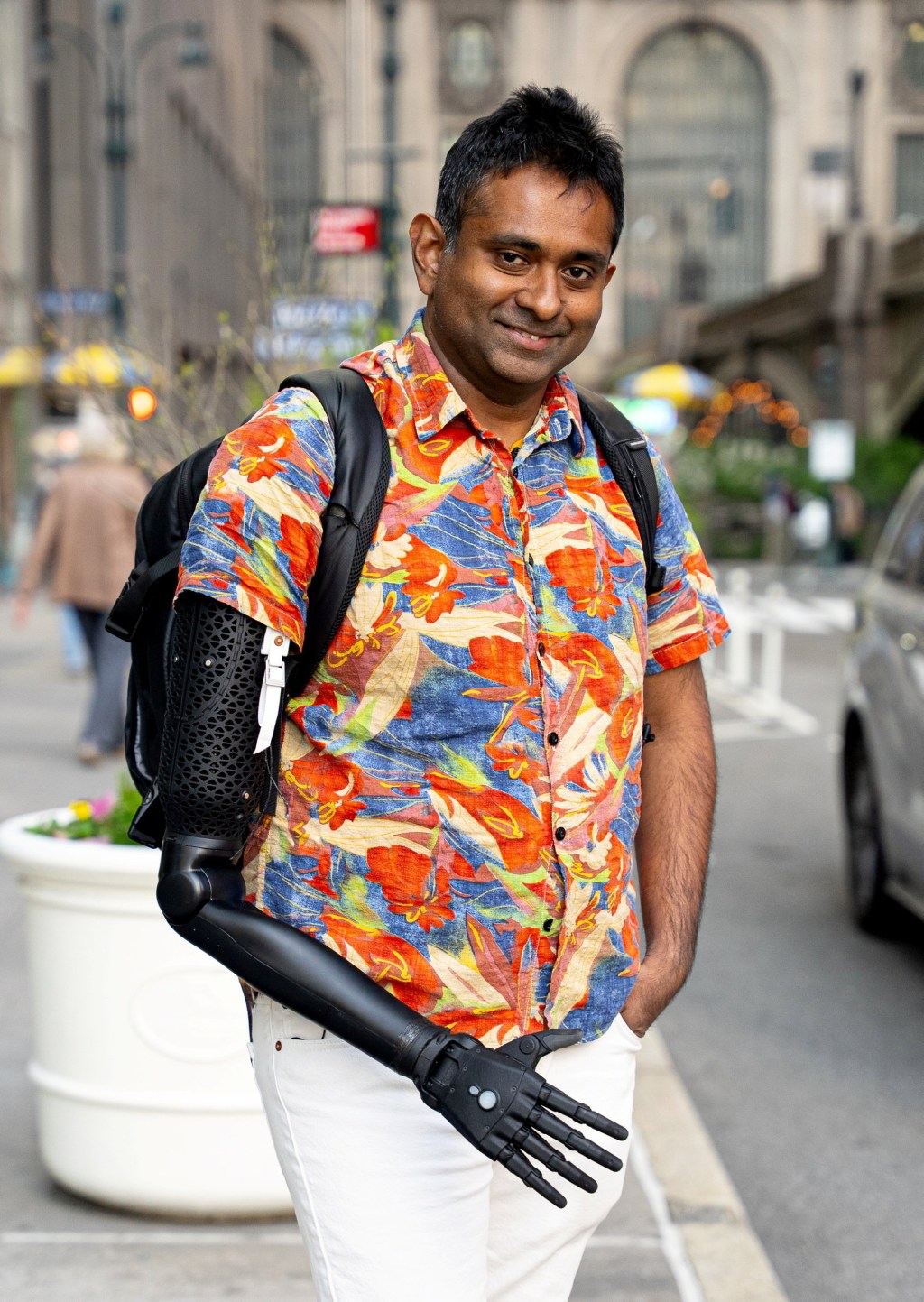 Bronx physicist becomes first to receive life-altering, 3D-printed robo-arm