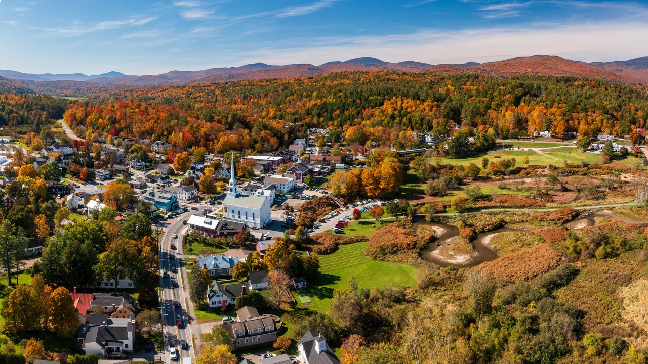 Stowe has waterfalls, a 4,393-foot peak, and a Sound of Music backstory ...