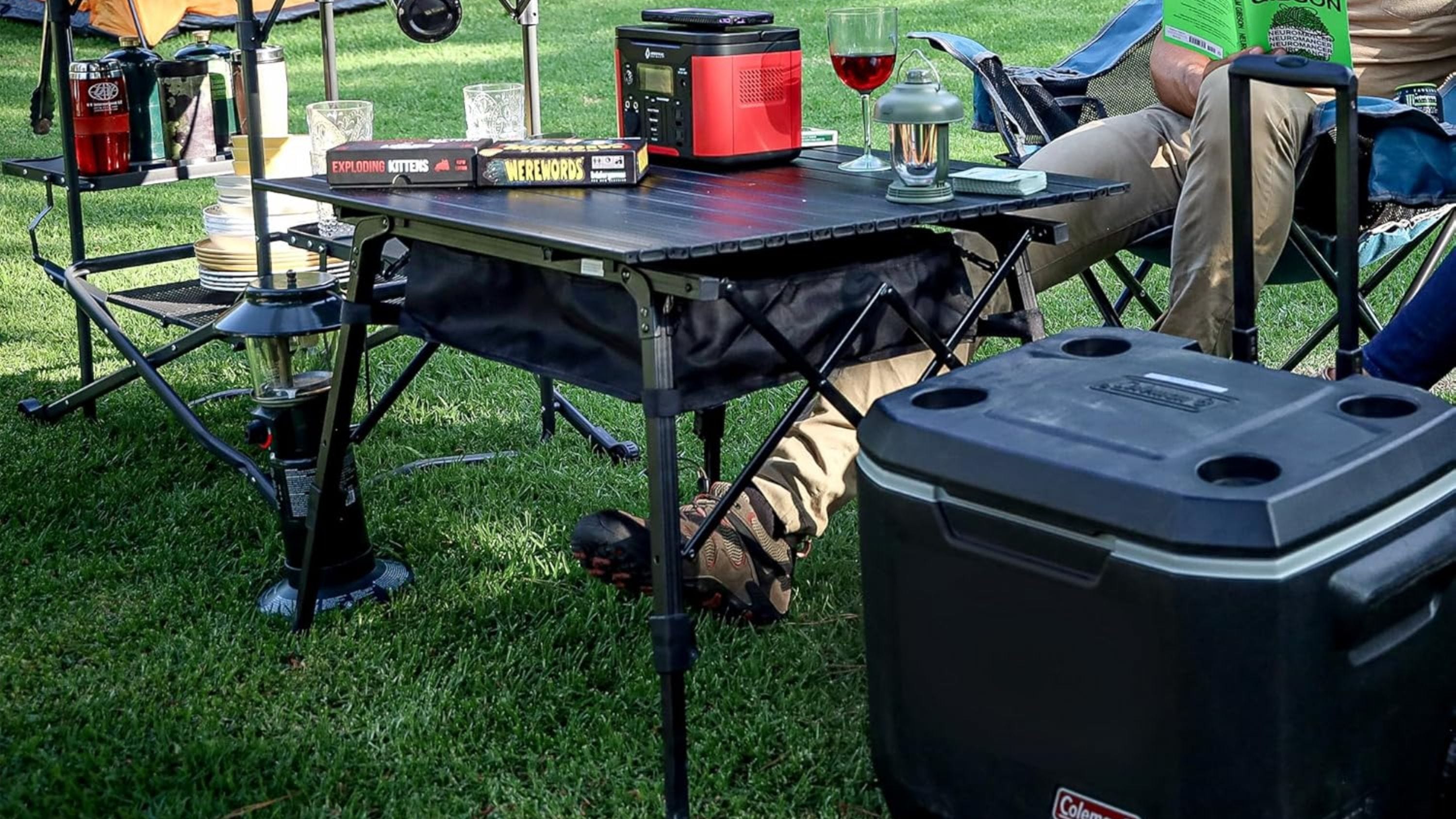 This $40 outdoor folding table is about to be your summer's MVP