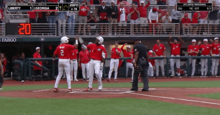 Georgia star Tre Phelps ejected for over-the-top homer celebration in ...
