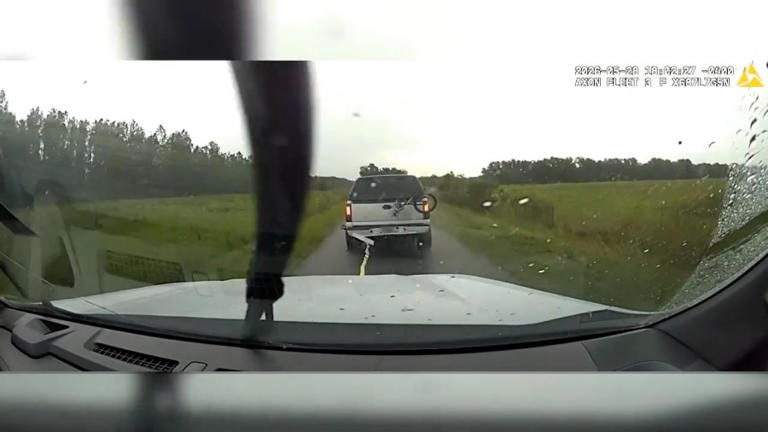 Watch: Deputies use grappler device during chase in Plant City after ...