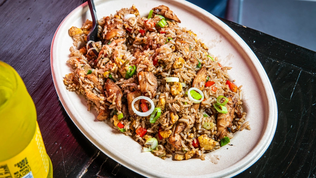 Chicken fried rice made easy at home