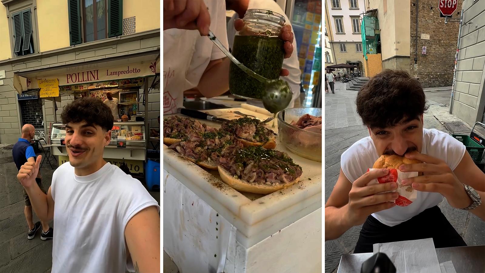 Il primo lampredotto non si scorda mai, parola di Sandrino, il miglior ...