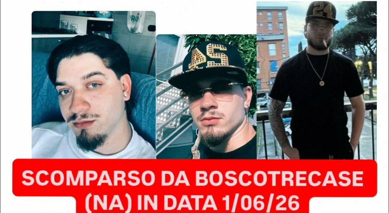 Boscotrecase, scomparso Vincenzo Sorrentino: ha 21 anni, l'appello di ...