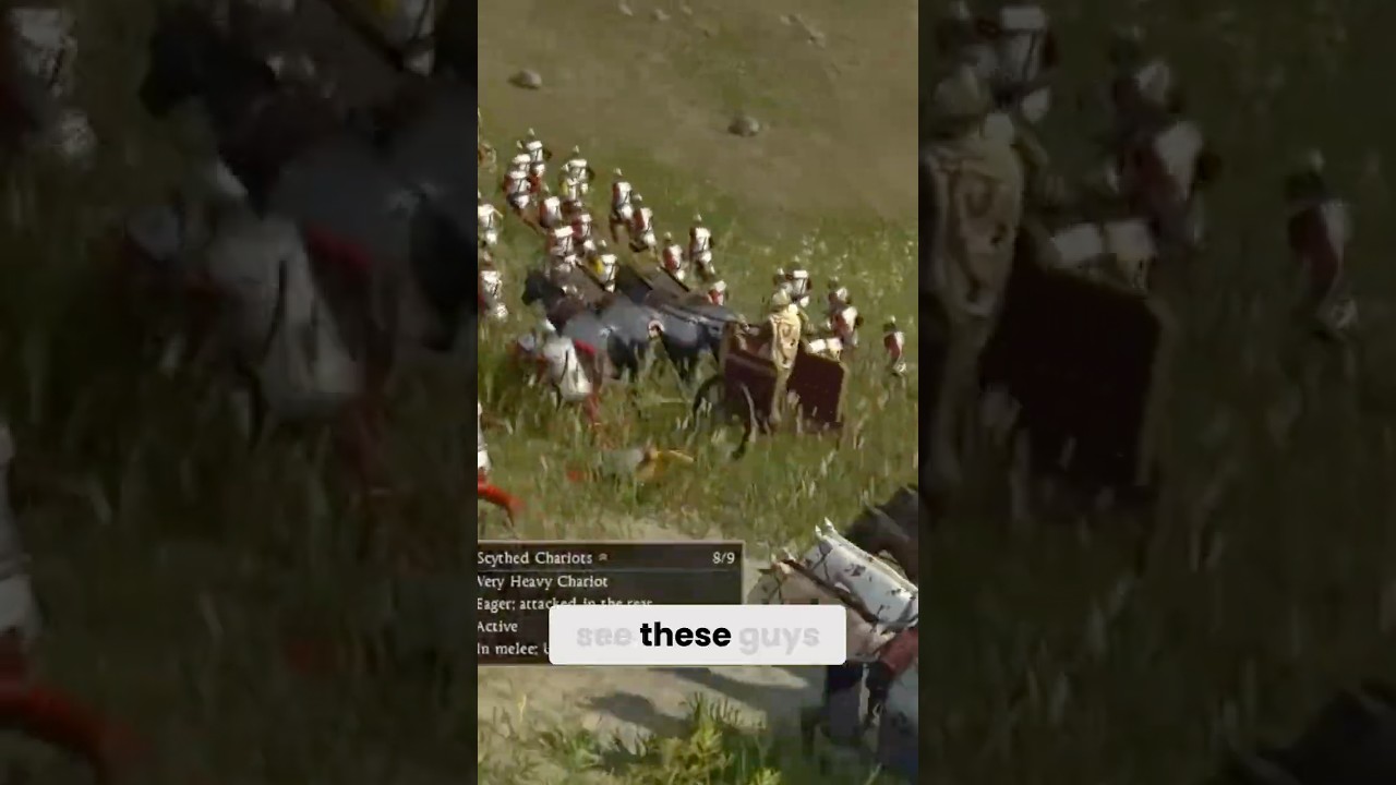 Roman legions vs chariots