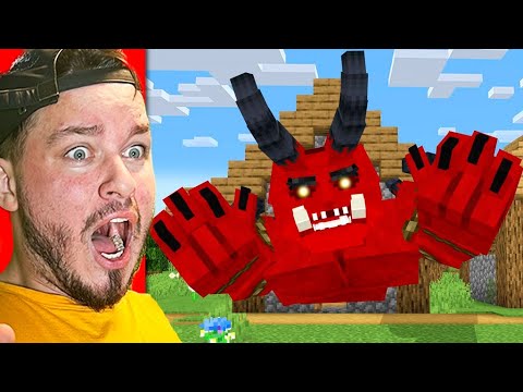 I fooled my friend using demons in Minecraft