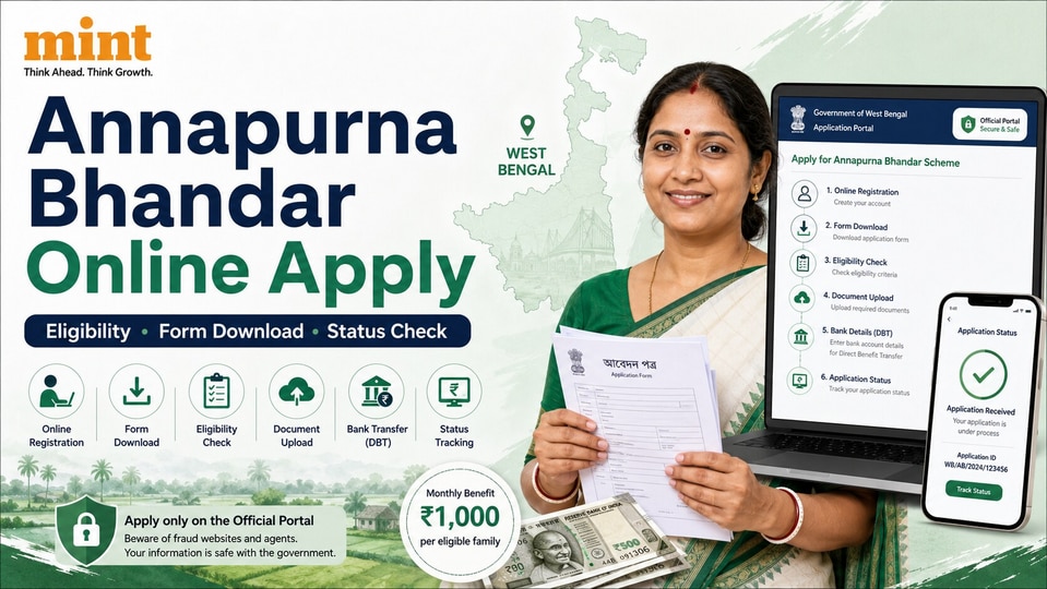 Annapurna Bhandar Scheme 2026: Check eligibility, how to apply online ...