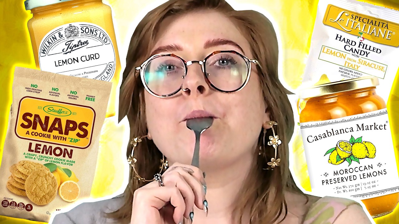 Irish people try lemon flavoured everything