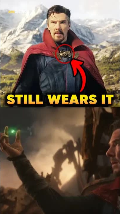 Why Dr Strange still wears Eye of Agamotto?